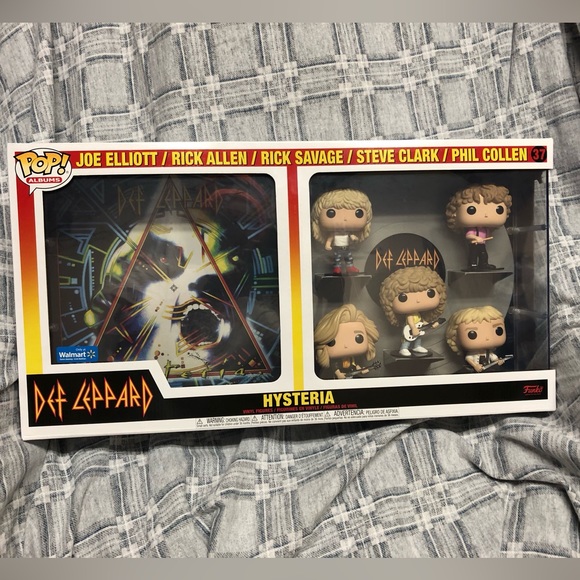 Funko | Other | Funko Pop Albums Def Leppard Hysteria Vinyl Figures Nib ...
